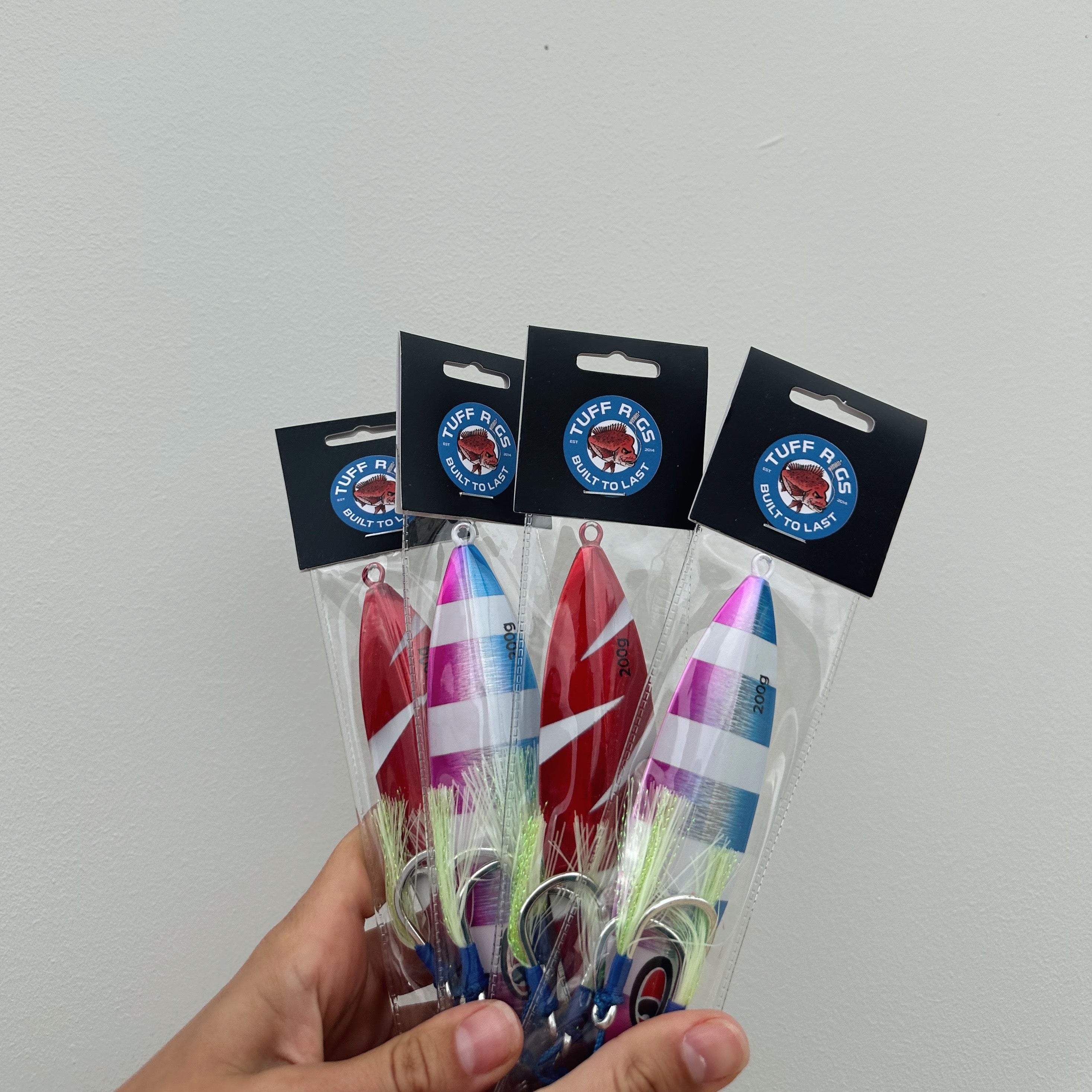 Slow Pitch Metal 'Nuke' Fishing Jig Pre Rigged – Tuffrigs