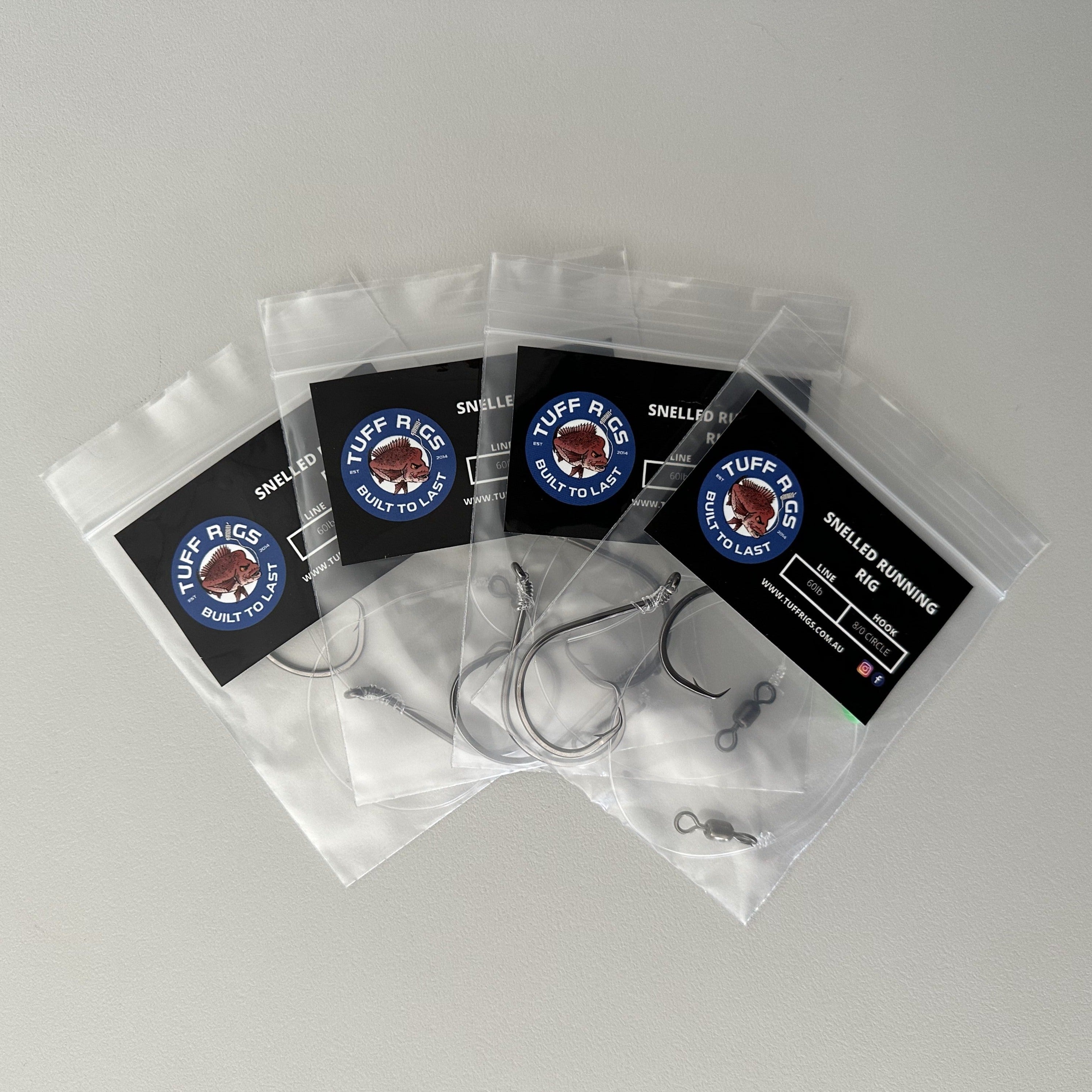 Snelled Running Fishing Bait Rigs – Tuffrigs